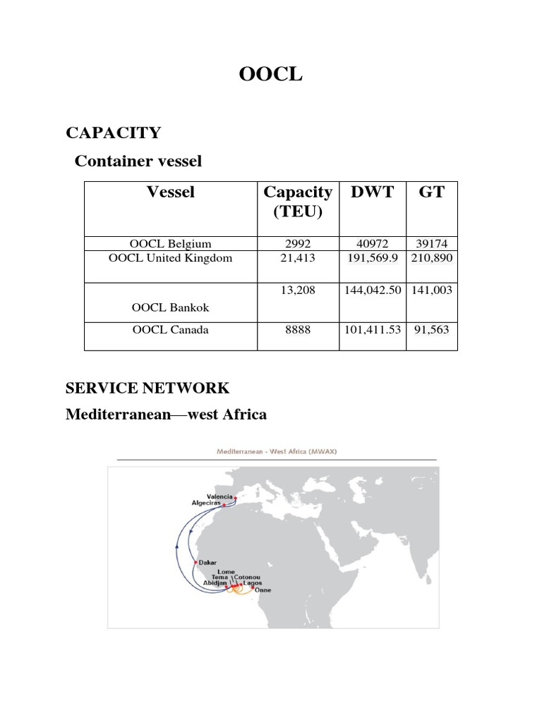 OOCL | PDF
