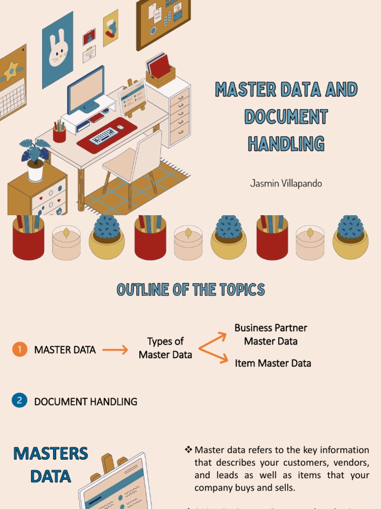 Master Data And Document Handling Pdf 