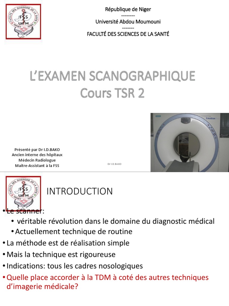 Techniques d'Acquisition en TDM | PDF