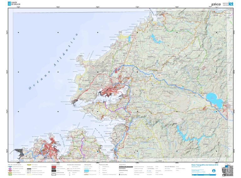 Mapa das Praias da Galiza | PDF