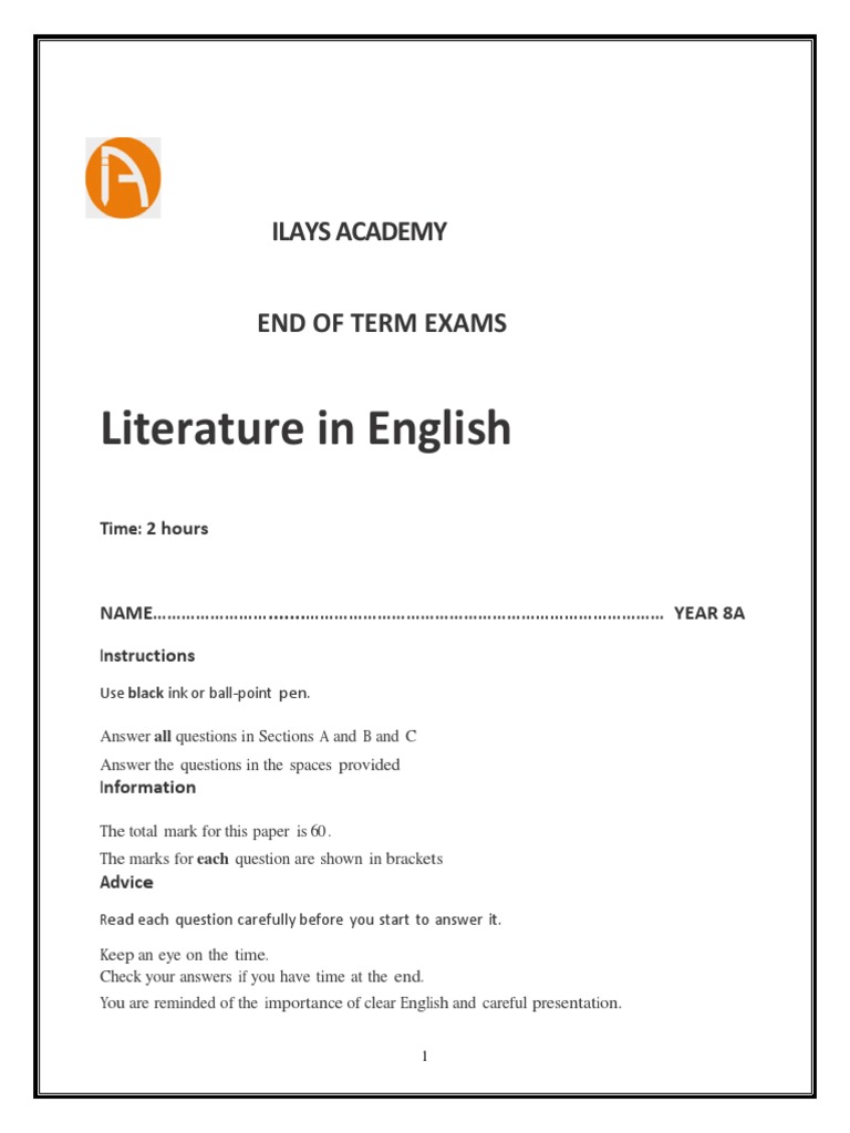 Beginning of Term | PDF