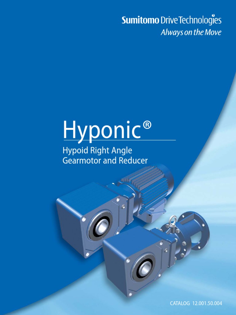 Hyponic-003 COMPLETE CATALOG | PDF | Electric Motor | Gear