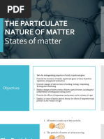 Particulate Nature of Matter | PDF | Liquids | Gases