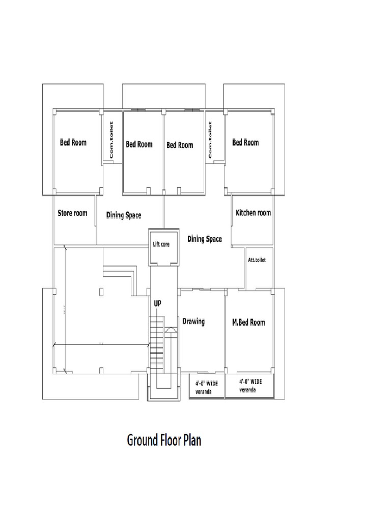 5 Storey Building Design | PDF