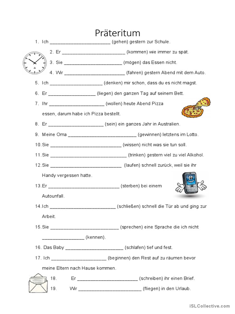 Präteritum | PDF