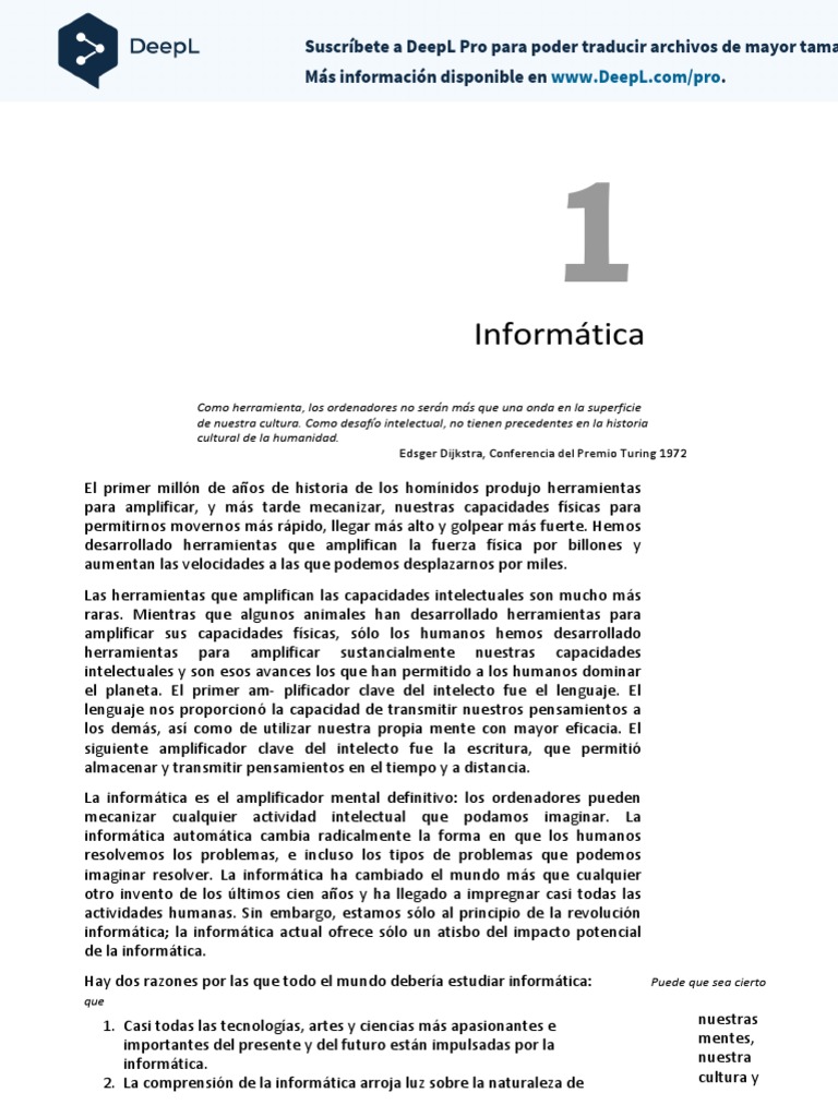 3pg - David Evans. Introduction To Computing (Chapter 1) Es | PDF ...