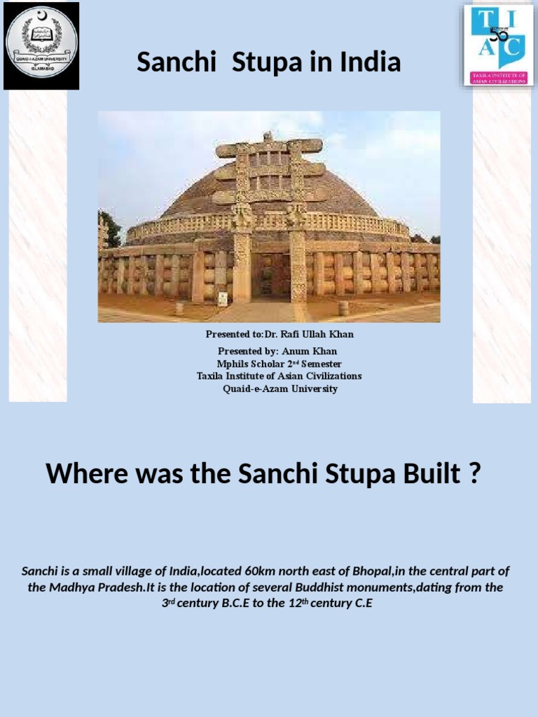 Sanchi Stupa | PDF