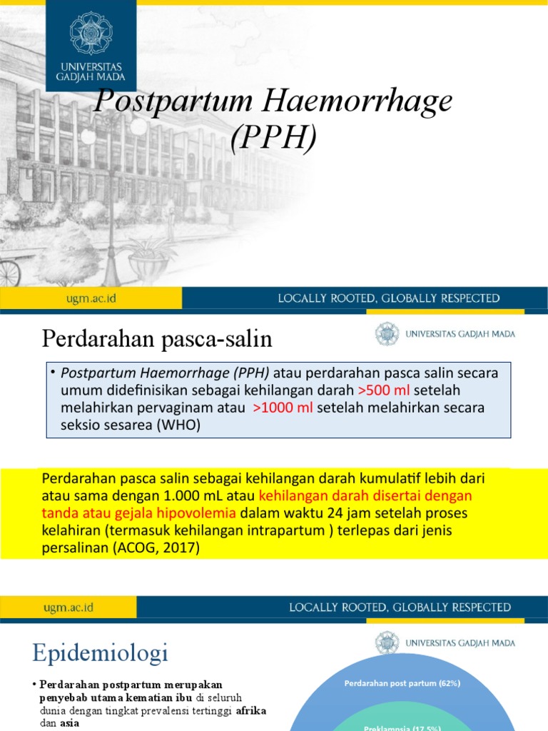 Postpartum Haemorrhage (PPH) | PDF