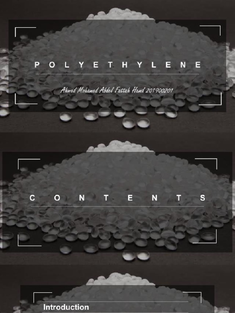 Polyethylene | PDF | Polyethylene | Polymers