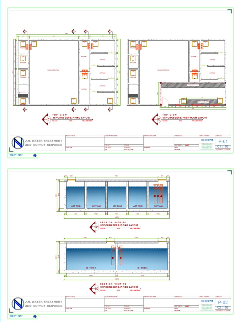 Proposed STP Chamber Layout | PDF