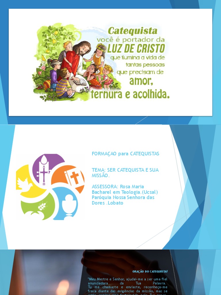 Formação para Catequistas Iniciantes | PDF | Catecismo | Igreja católica