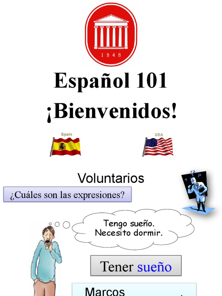 Español 101: ¡Bienvenidos! | PDF