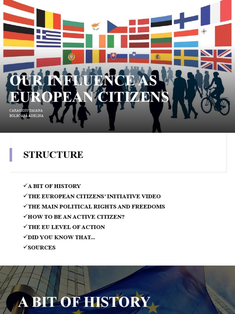 Our Influence As EU Citizens | PDF | Government | European Union