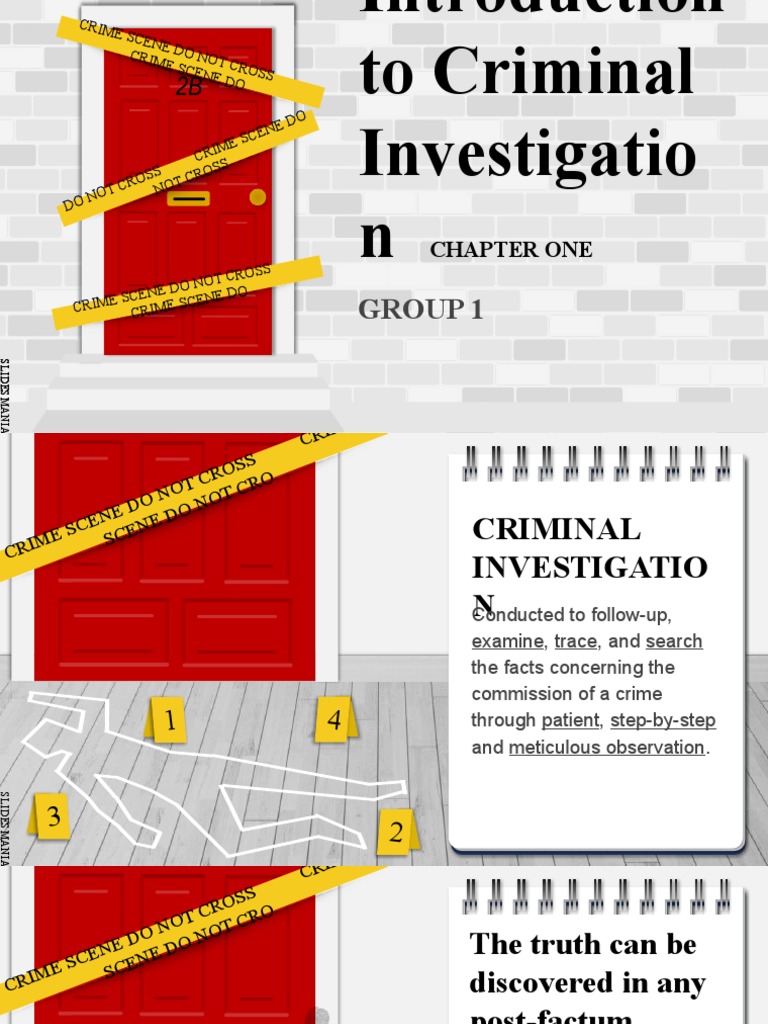 Intro To Crim Investigation (Chapter 1) | PDF | Undercover Operation ...