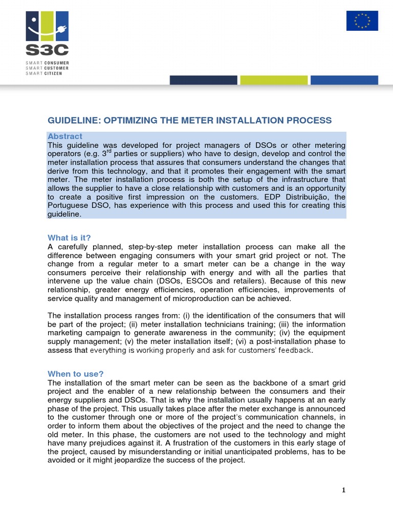 OPTIMIZING METER INSTALLATION | PDF | Smart Grid | Electrical Grid