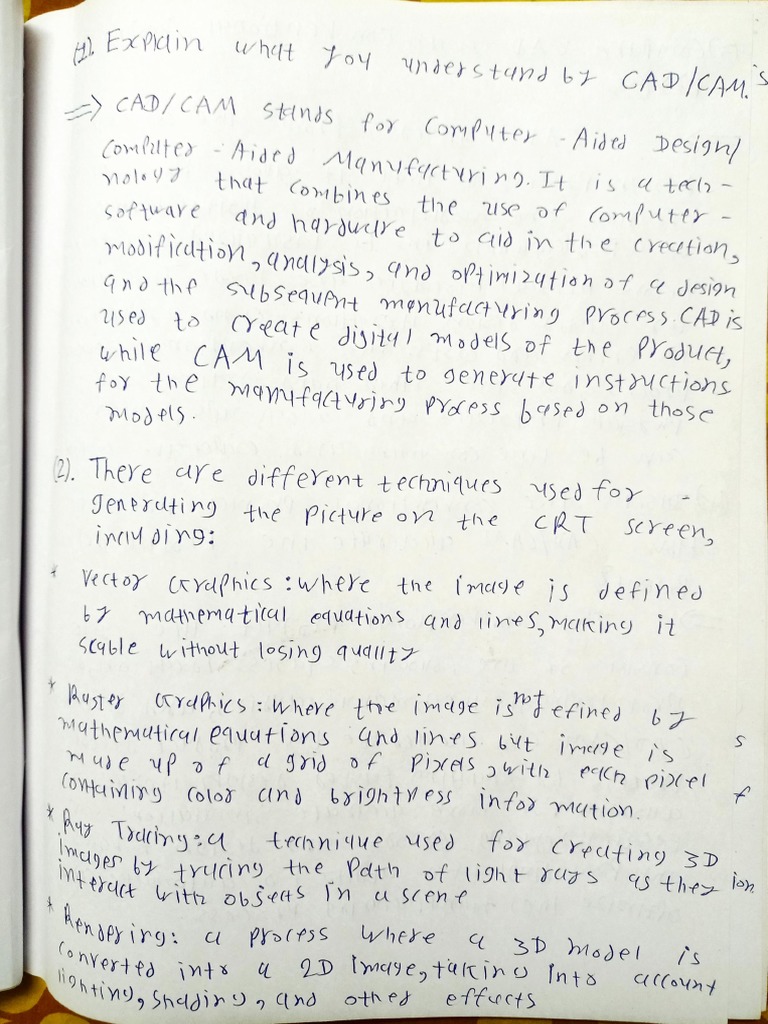 CAD Assignment 1 | PDF