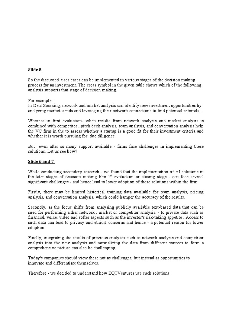 Script For PPT Fintech | PDF | Venture Capital | Corporate Finance