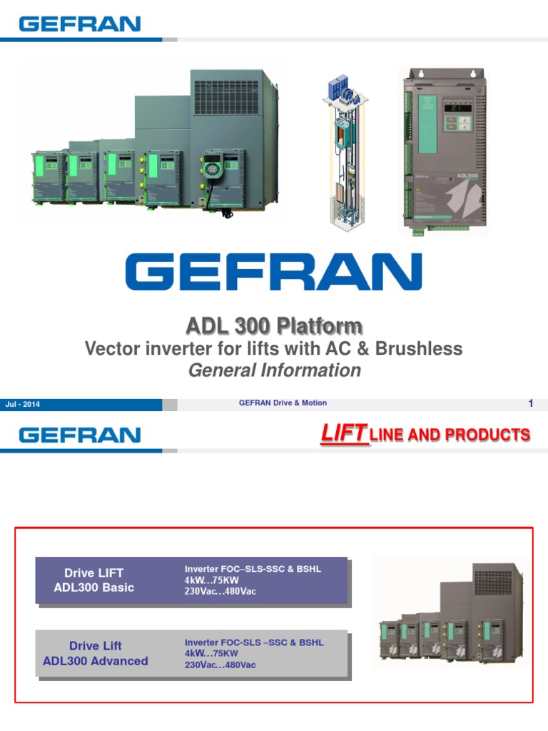 Gefran Adl300 | PDF