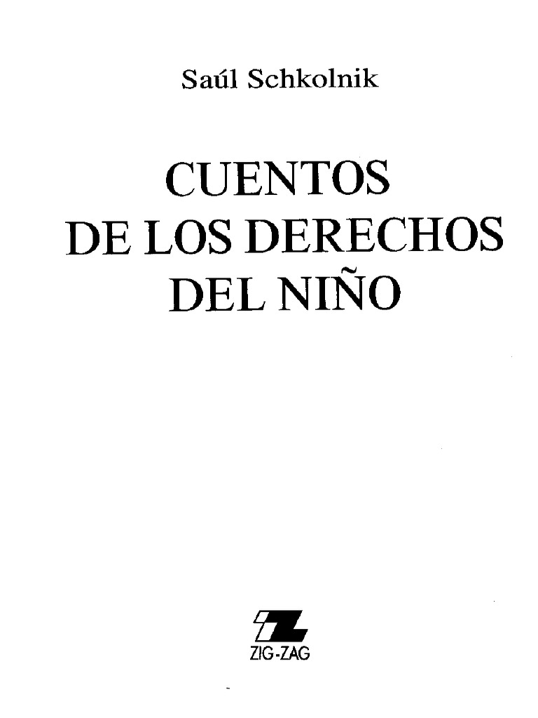 Cuentos De Los Derechos Del Niño Pdf