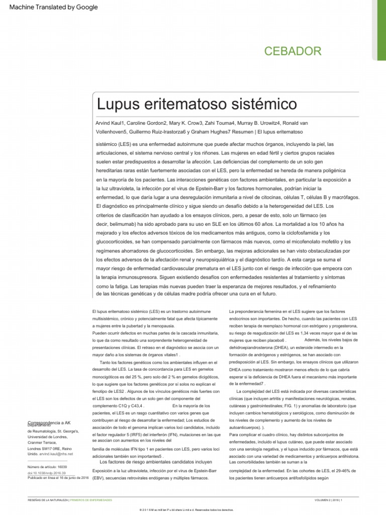 Lupus | PDF