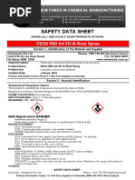 MSDS-Windex Glass Cleaner - 131017 | PDF | Dangerous Goods | Safety