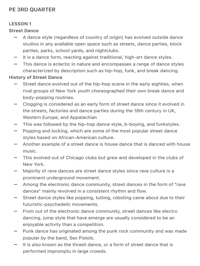 Pe 3RD Quarter | PDF