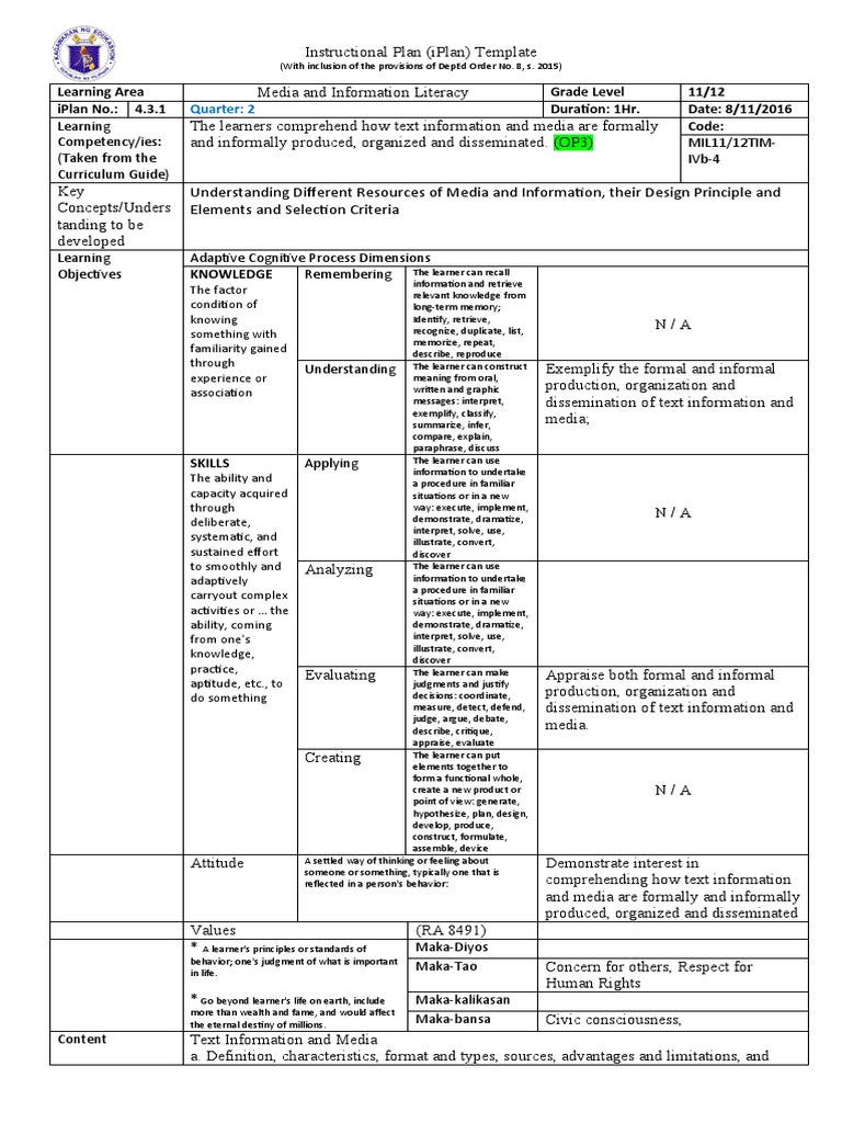 MILQ2 - LC3 - Still Can T Upload | PDF | Learning | Teachers