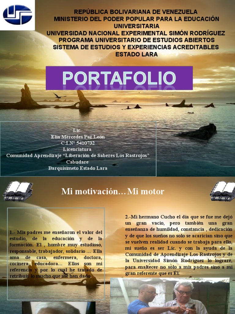 Portafolio ELIA M. PAZ LEON (CORREGIDO) | PDF