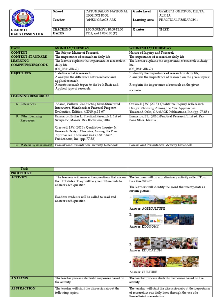 Grade 11 PR1 LP6 | PDF | Microsoft Power Point | Rubric (Academic)