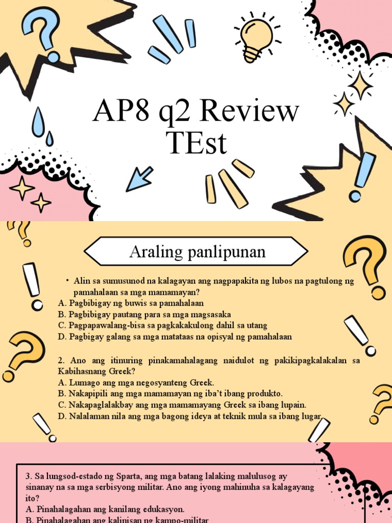 Apq2 Review Test | PDF