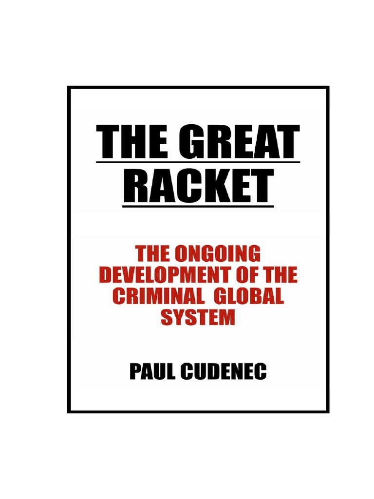 The Great Racket Book Paul Cedenec | PDF