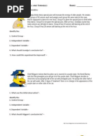 Sponge Bob Controls and Variables Answer Key | PDF | Hypothesis ...