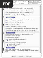 Contrôle de Mathématiques 2AC Semestre 2 | PDF | Géométrie | Formes ...