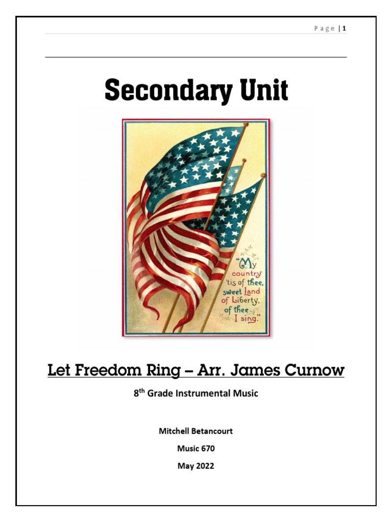 6 - Secondary Unit | PDF