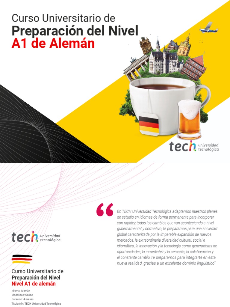 Curso Aleman A1 | PDF | Léxico | Aprendizaje