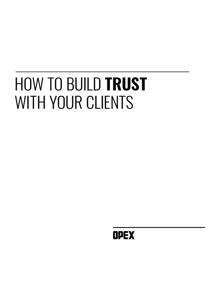 Triangle of Trust | PDF