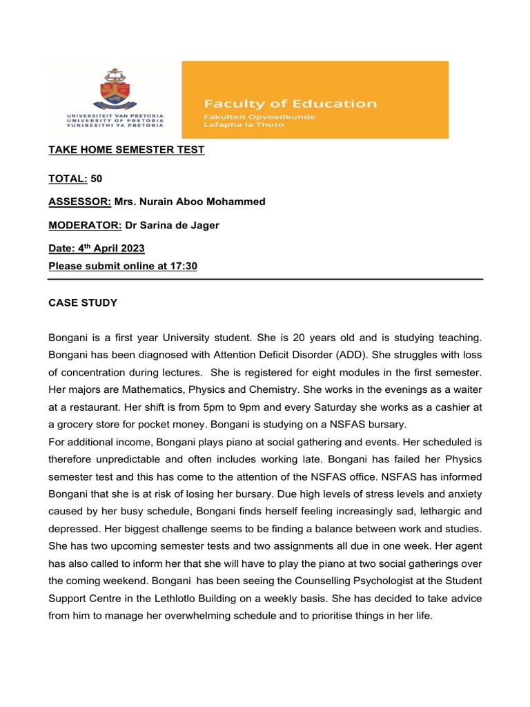 Jlo 110 Semester Test 2023 | PDF