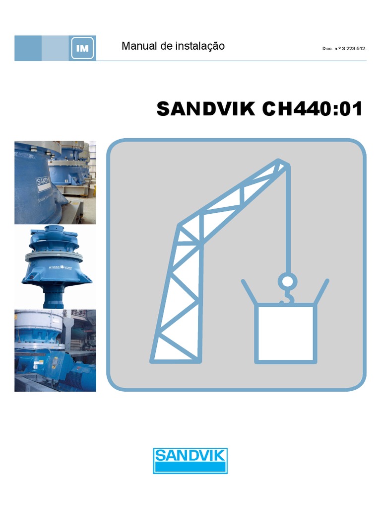 SANDVIK CH440:01: Manual de Instalação | PDF | Radiador | Vestir-se