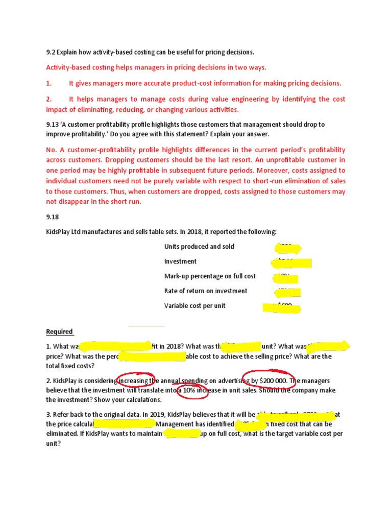 Tutorial Questions-Sol | PDF