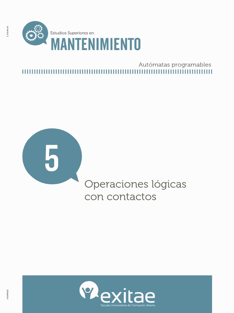 5 Operaciones Logicas Con Contactos | PDF