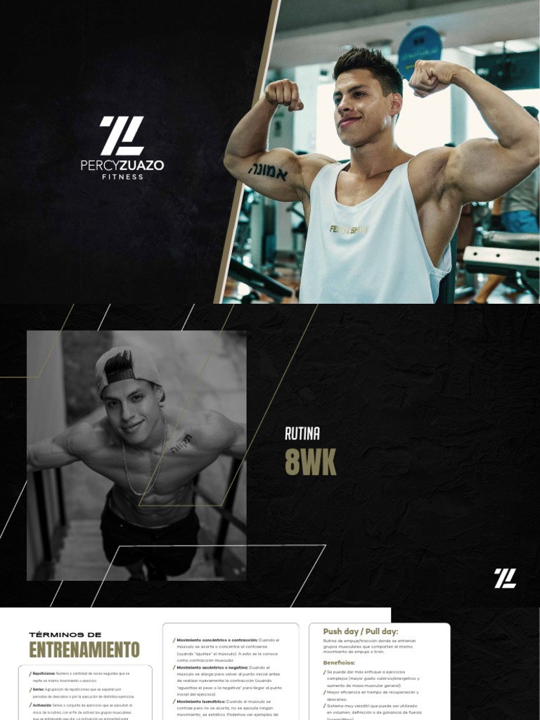 RutinaHombre 8WK (Lv1) | PDF