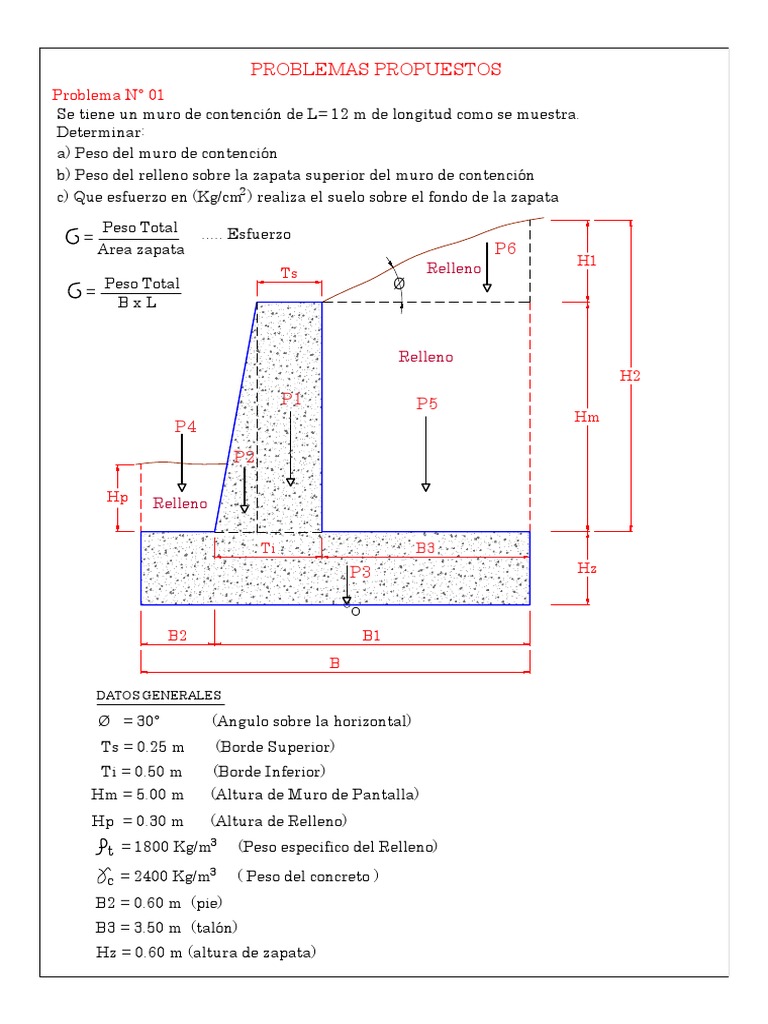 03 Prob Propuestos Peso Volumen | PDF
