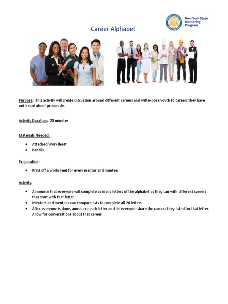 Career Alphabet | PDF