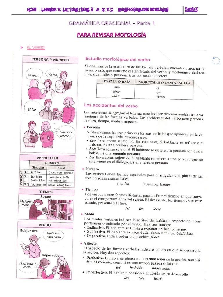 Introducción a los Verbos para Niños | PDF | Verbo | Predicado (Gramática)