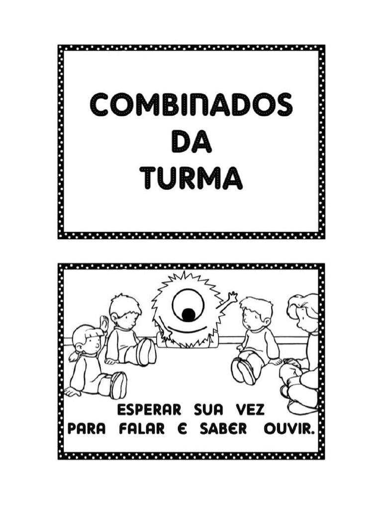 COMBINADOS MONSTRINHO | PDF