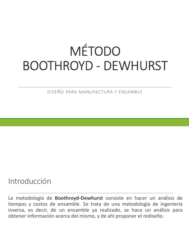 M Boothroyd Dewhurst | PDF