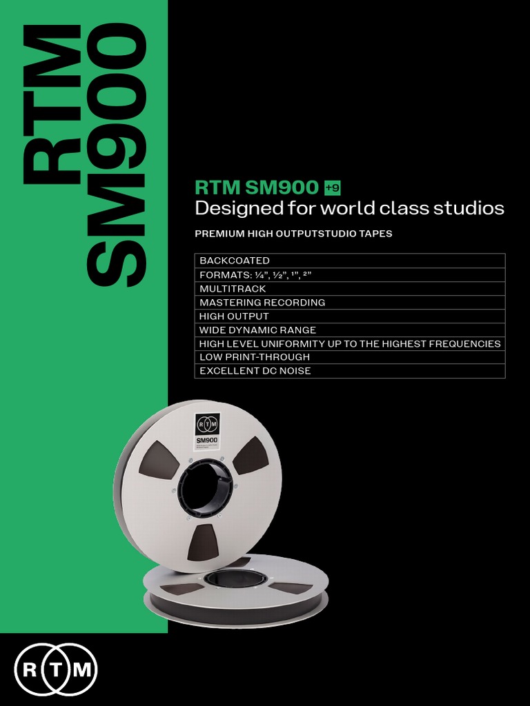 Fiche sm900 RTM 2022 | PDF | Distortion | Decibel