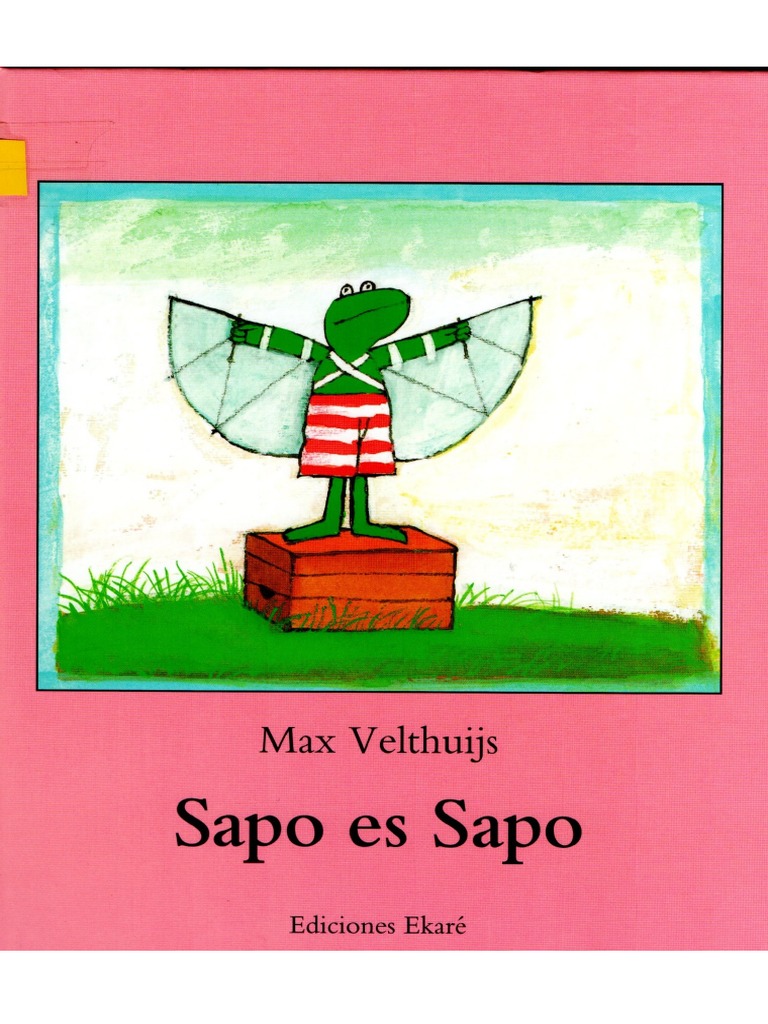Sapo Es Sapo Cuento Pdf