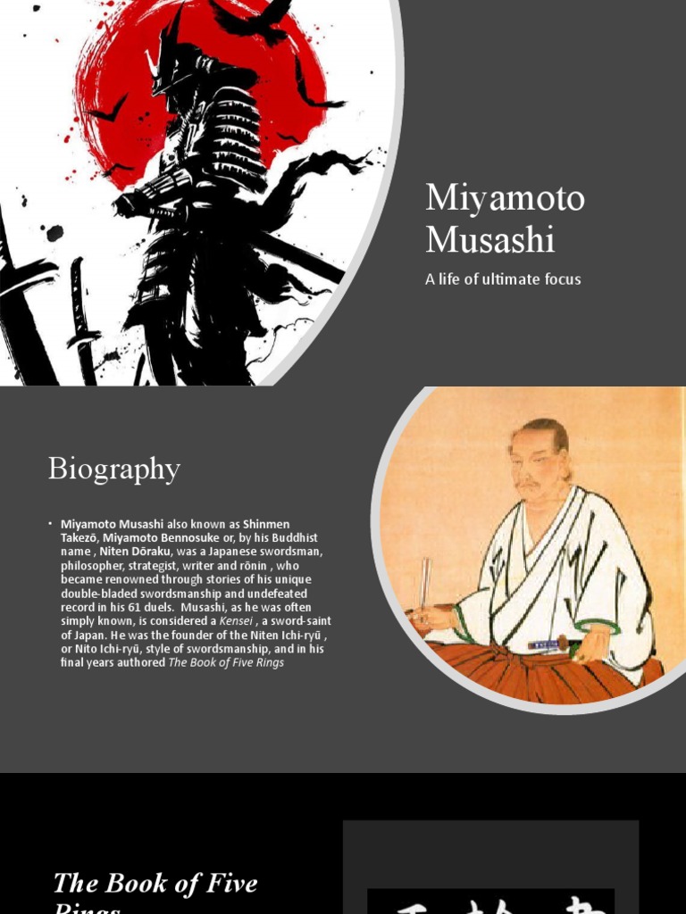 Miyamoto Musashi: A Life of Ultimate Focus | PDF