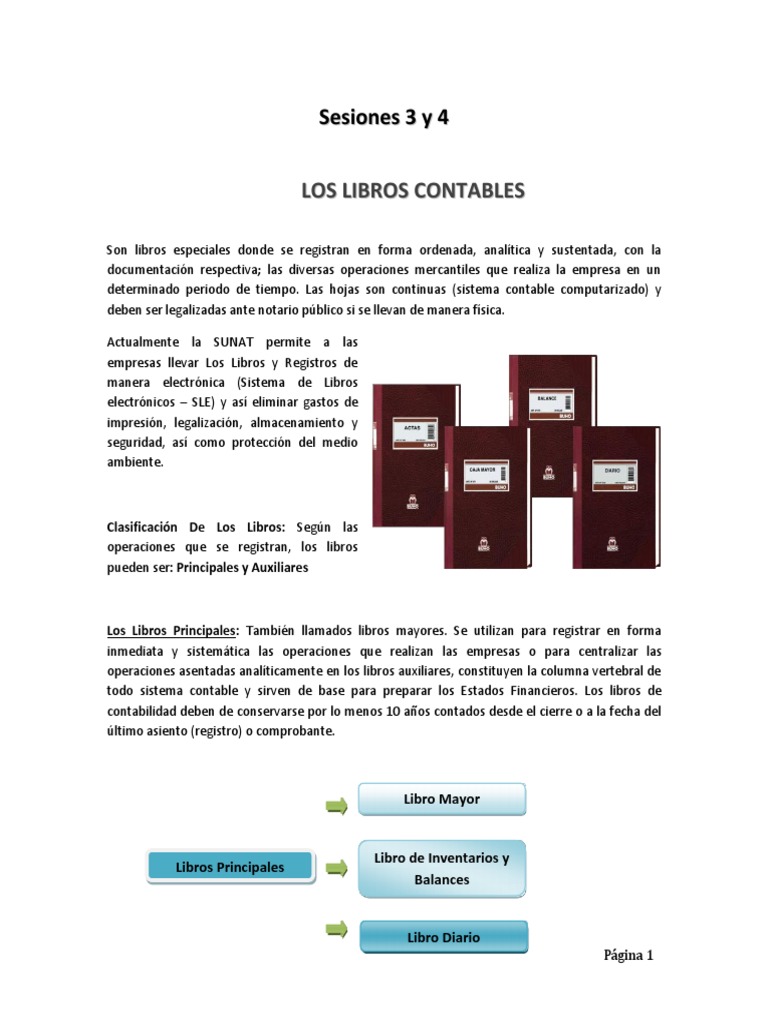 Libros de Contabilidad | PDF